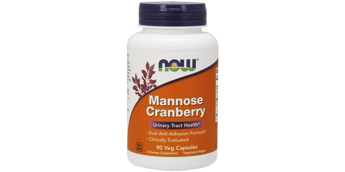 NOW Foods Mannose Cranberry - 90 vcaps - Powerbody.eu - wholesale ...
