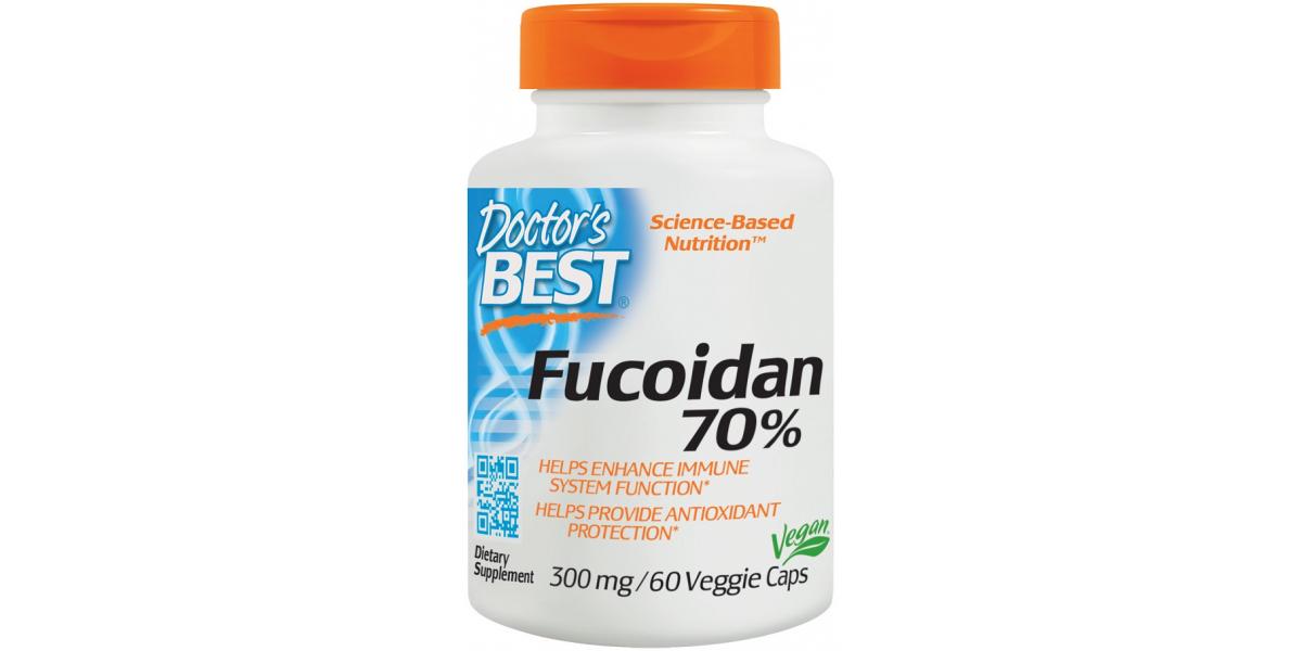 Doctor's Best Fucoidan 70%, 300mg - 60 vcaps - Powerbody.eu - wholesale ...