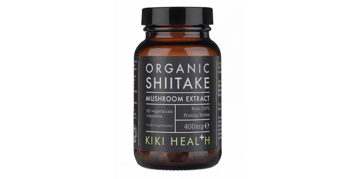 KIKI Health Shiitake Extract, 400mg - 60 vcaps - Powerbody.eu ...