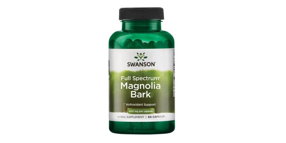 Swanson Full Spectrum Magnolia Bark, 400mg - 60 caps - Powerbody.eu ...