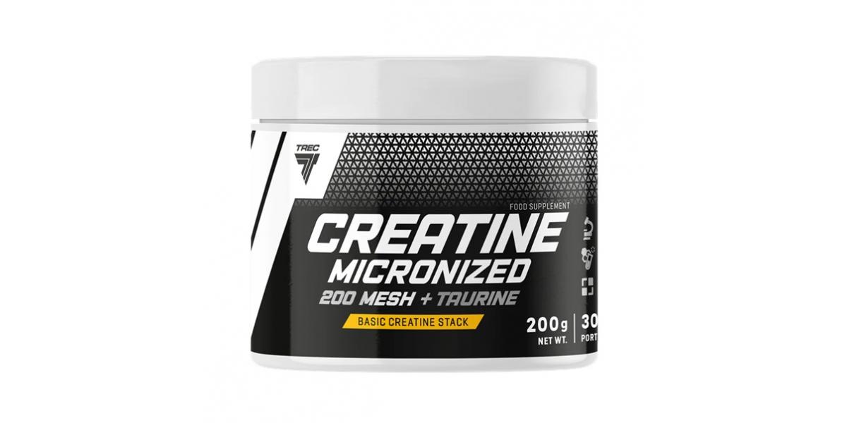 Trec Nutrition Creatine Micronized 200 Mesh + Taurine - Powerbody.eu ...