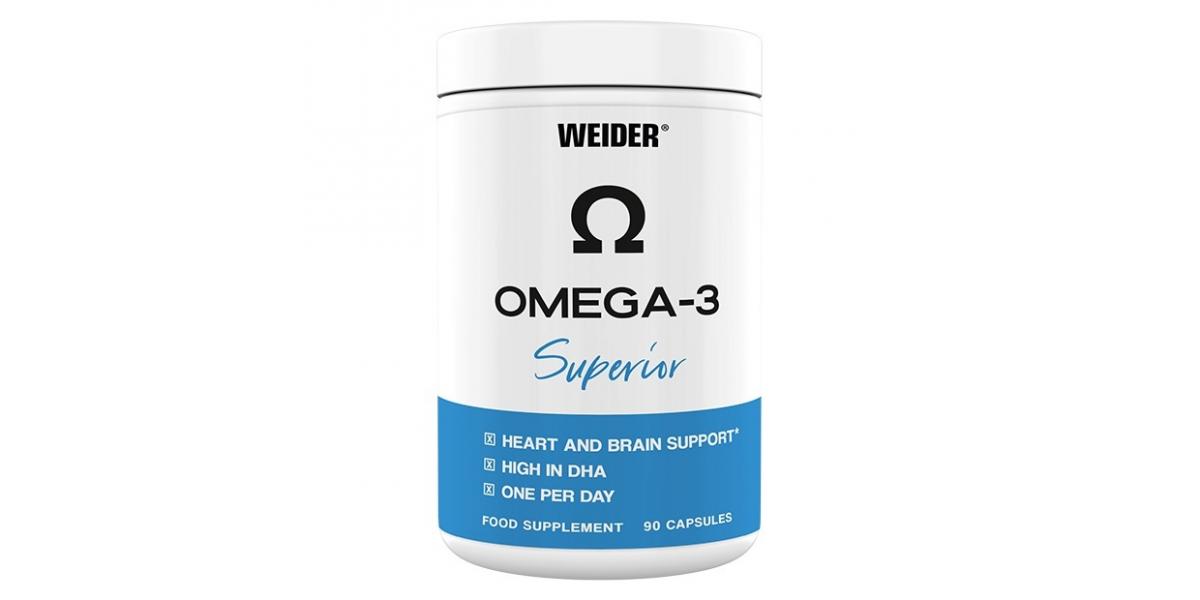 Weider Omega 3 Superior - 90 caps - Powerbody.eu - wholesale sports ...