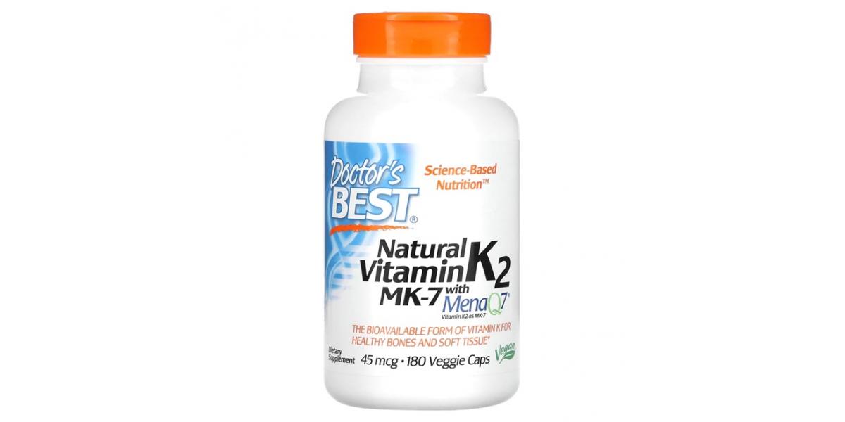 Doctor's Best Natural Vitamin K2 MK7 with MenaQ7 - Powerbody.eu ...