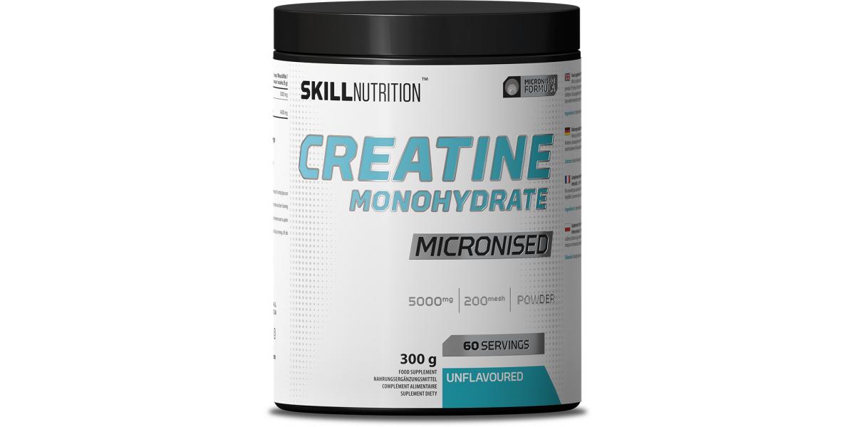 Skill Nutrition Micronised Creatine Monohydrate Unflavoured - Powerbody ...